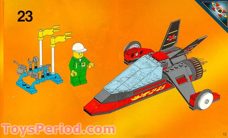 LEGO 6580 Land Jet 7 Instructions and Parts List