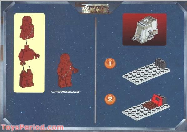 LEGO 7127 Imperial AT-ST Instructions and Parts List