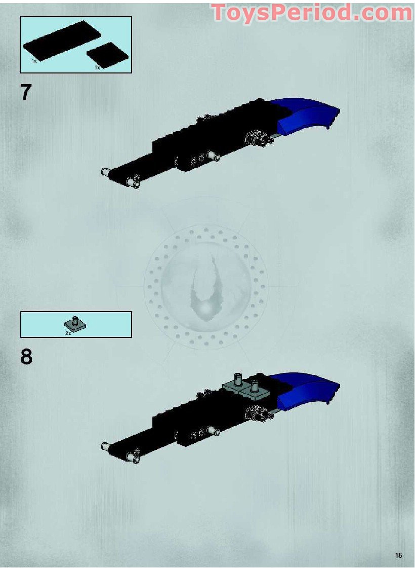 LEGO 8624 Race for the Mask of Life Instructions and Parts List