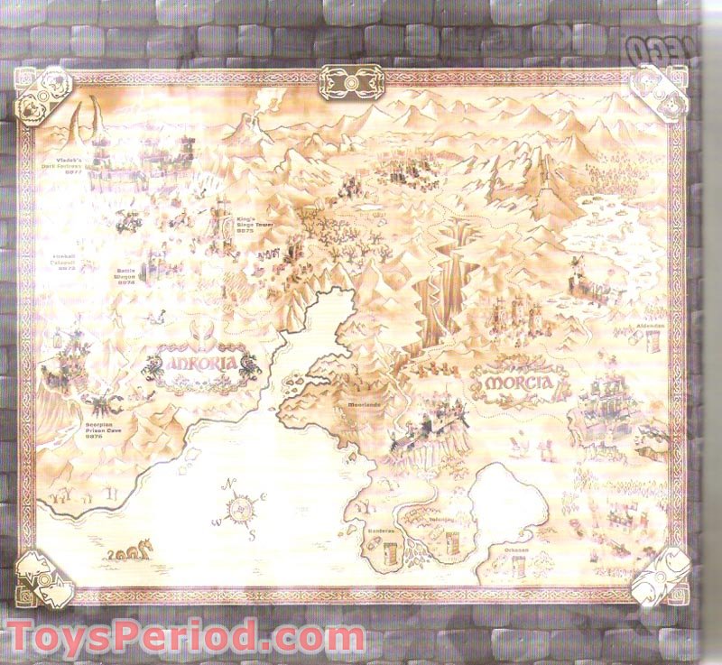 LEGO 8875 King's Siege Tower Instructions and Parts List