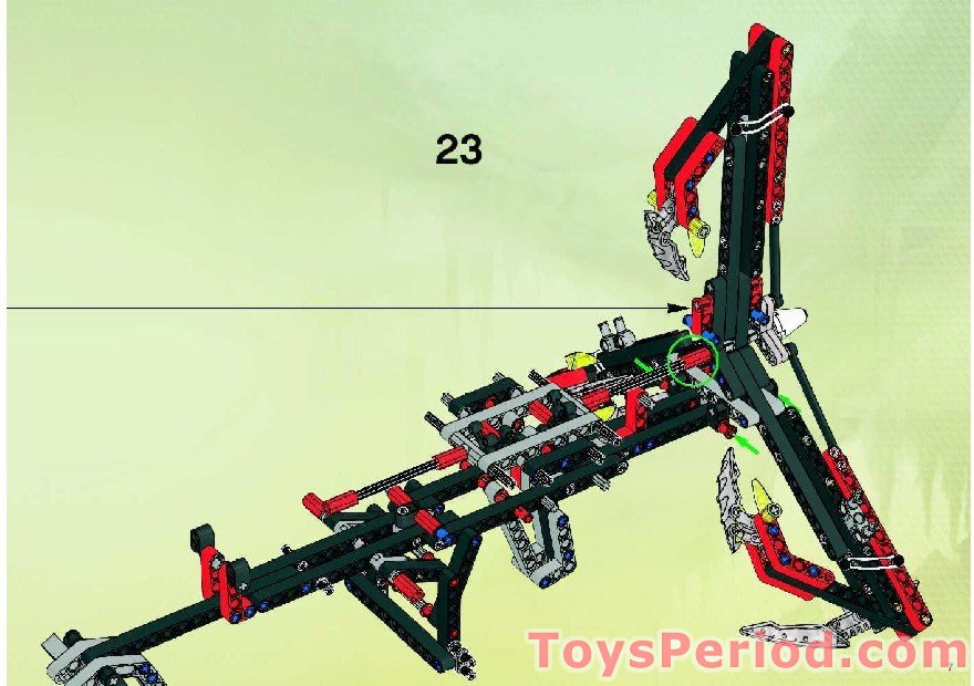 LEGO 8943 Axalara T9 Instructions and Parts List