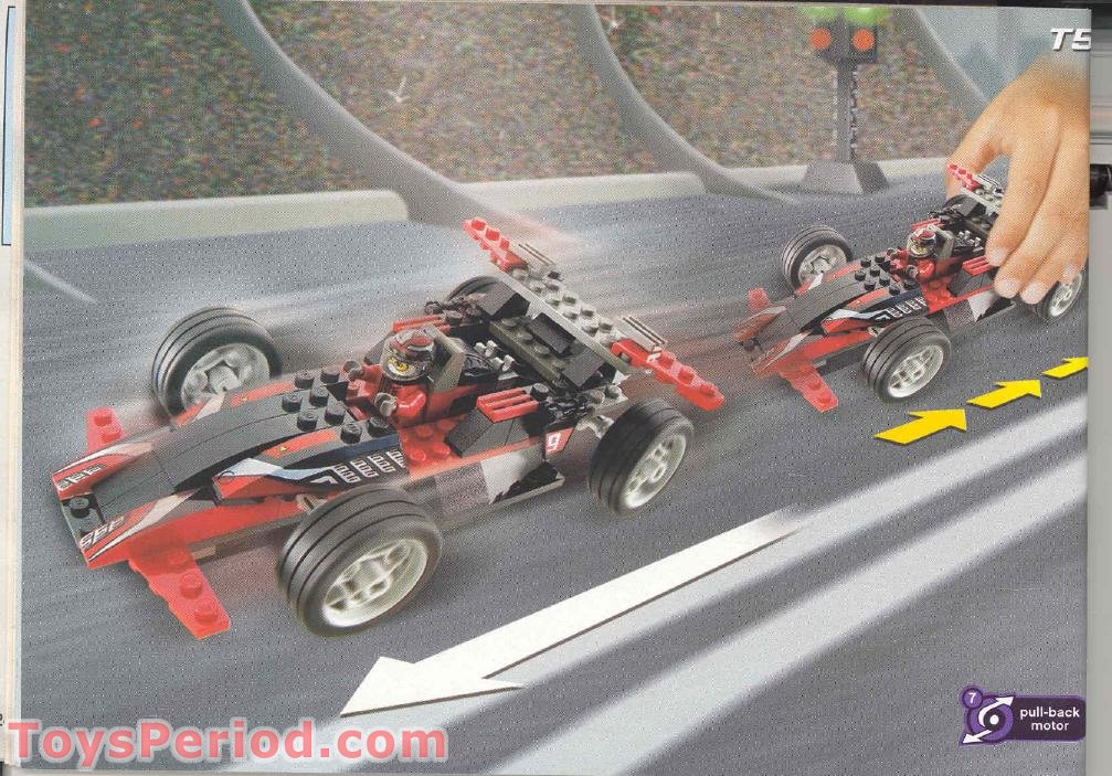 LEGO 8357 Zonic Strike Instructions and Parts List