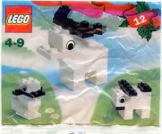 LEGO 4524-13 Advent Calendar 2002, Creator (Day 12) Reindeer Set Parts List
