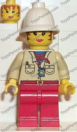 LEGO Sets with Minifigure adv015 Miss Gail Storm (Desert)