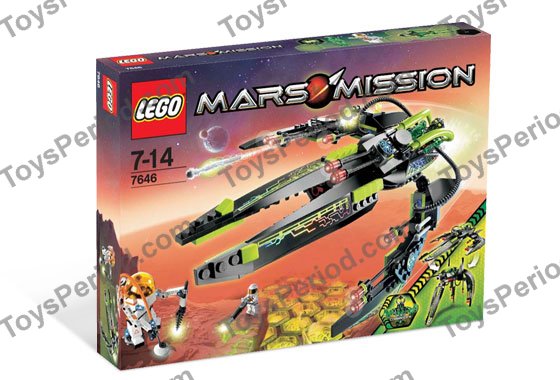 LEGO 7646 ETX Alien Infiltrator Instructions and Parts List