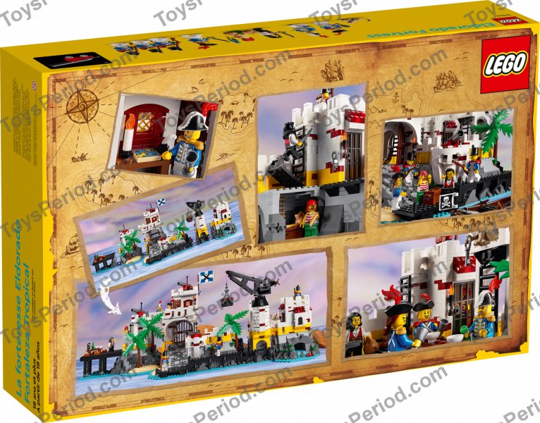 LEGO 10320 Eldorado Fortress Set Parts List