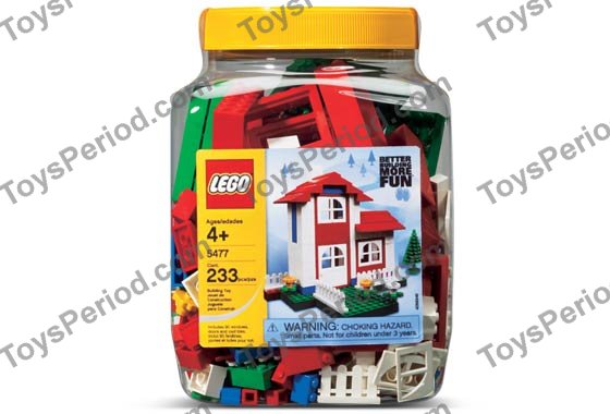 LEGO 5477 LEGO Classic House Building Set Parts List