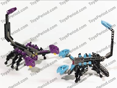 LEGO 8548 Nui-Jaga Instructions and Parts List