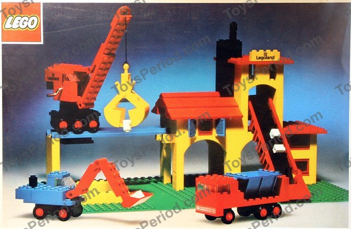 BASIC Sets - LEGO 360 Gravel Quarry Vintage 1974 Construction Building