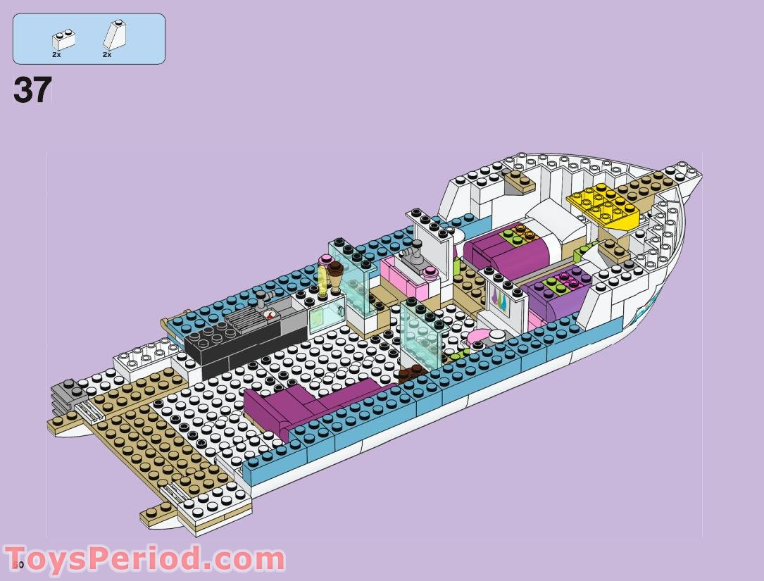 LEGO 41015 Dolphin Cruiser Instructions and Parts List