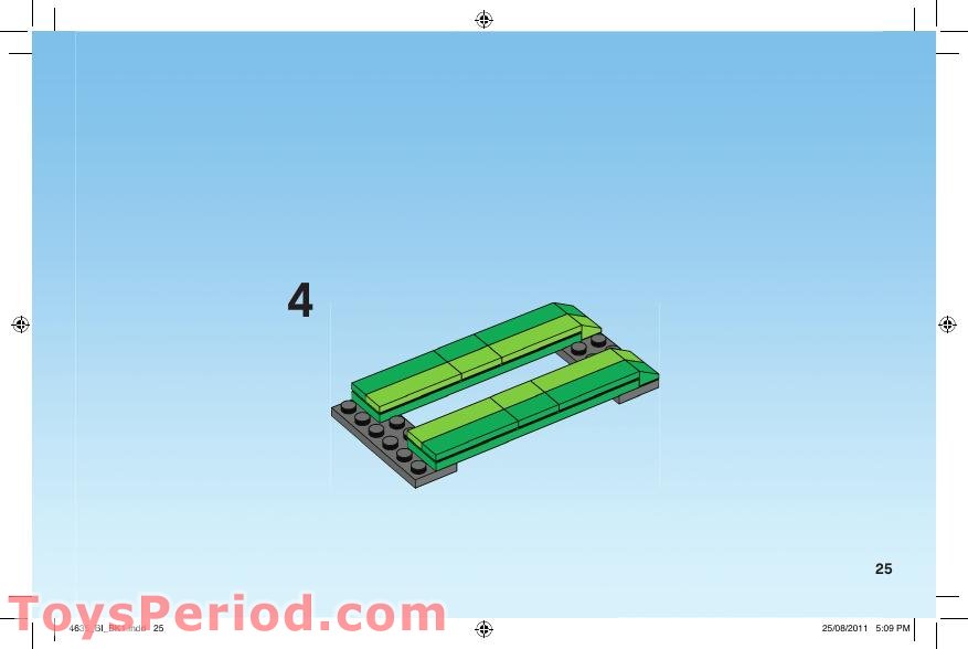 LEGO 4635 Fun with Vehicles Instructions and Parts List