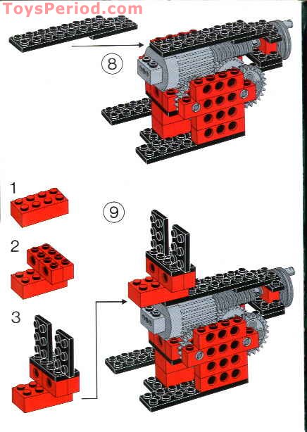 LEGO 1033 Building Instructions for Set 1032 Instructions and Parts List