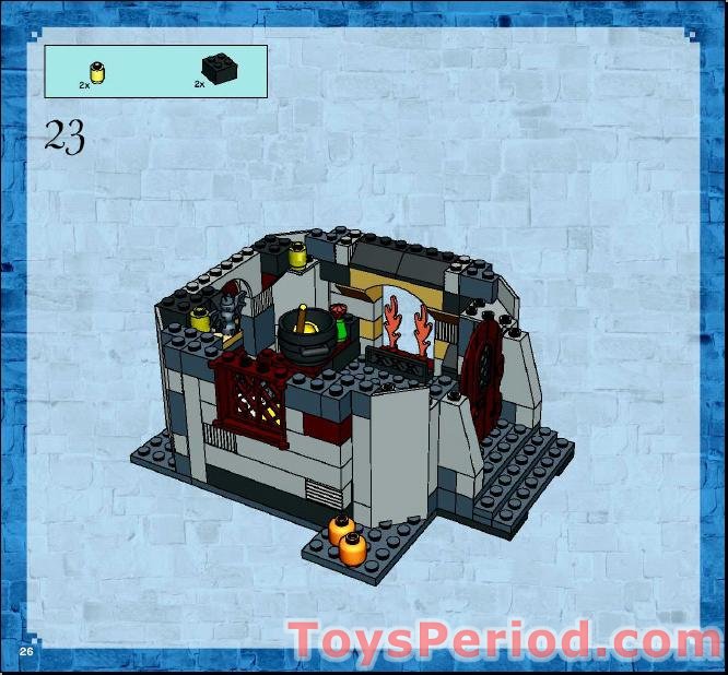 LEGO 4754 Hagrid's Hut (2nd Edition) Instructions and Parts List