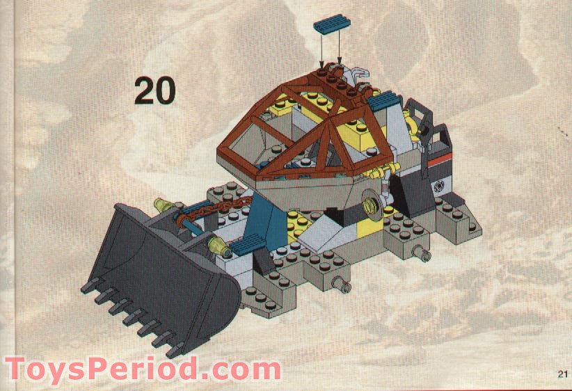 LEGO 4950 Loader-Dozer Instructions and Parts List