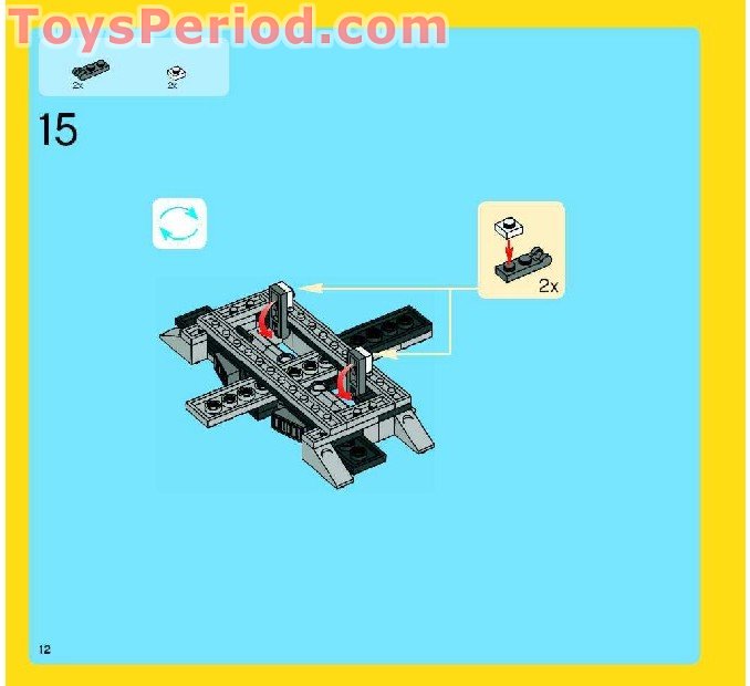 LEGO 6745 Propeller Power Set Parts Inventory and Instructions - LEGO ...