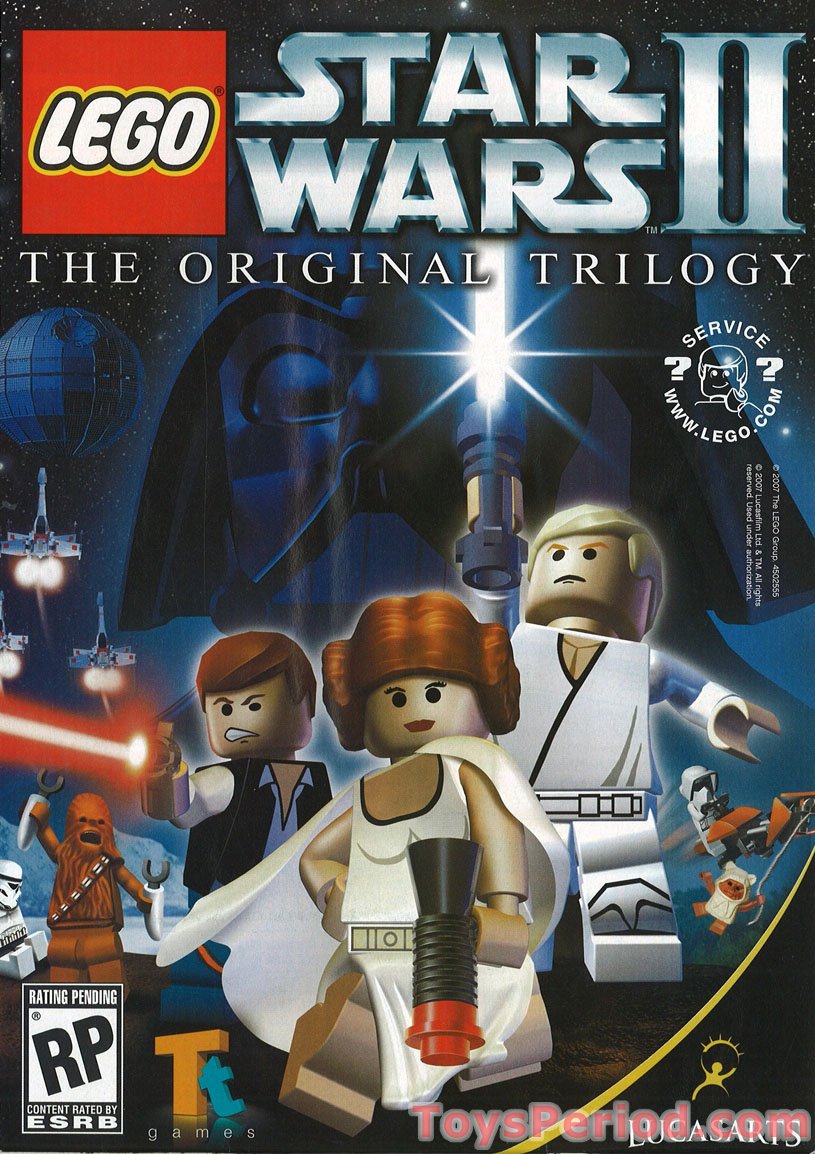 LEGO 6212 X-Wing Fighter Instructions and Parts List