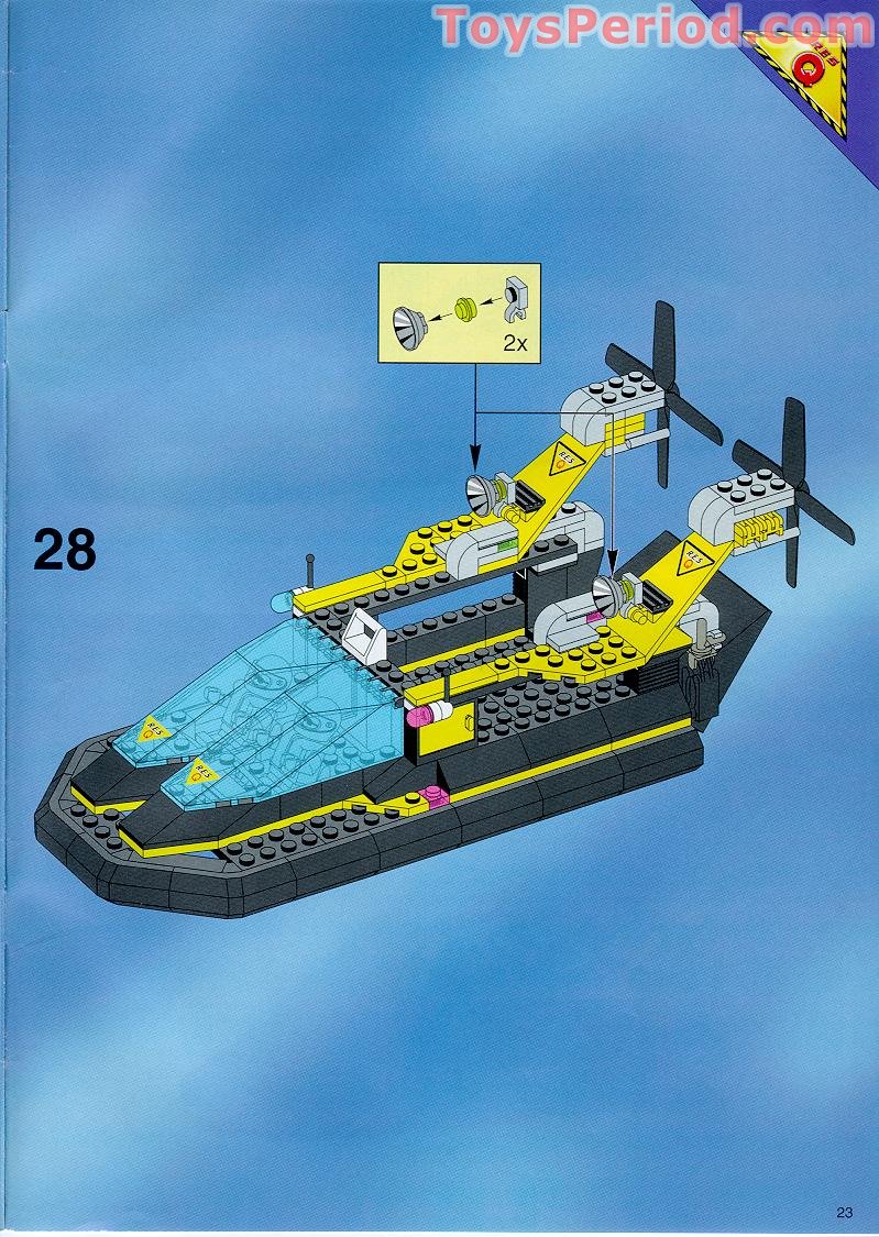 LEGO 6473 Res-Q Cruiser Instructions and Parts List