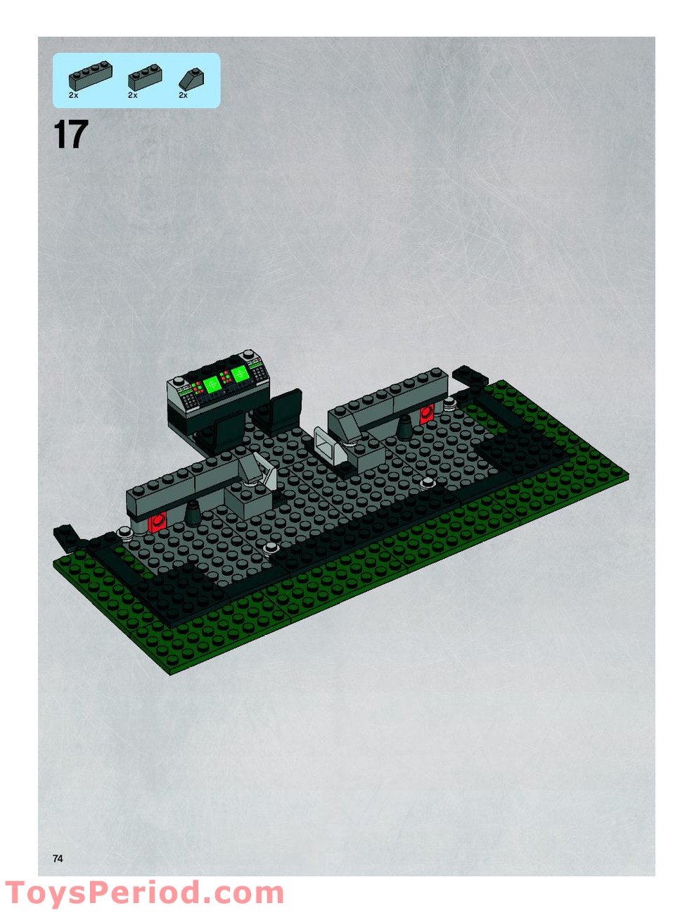 LEGO 8038 The Battle of Endor Instructions and Parts List