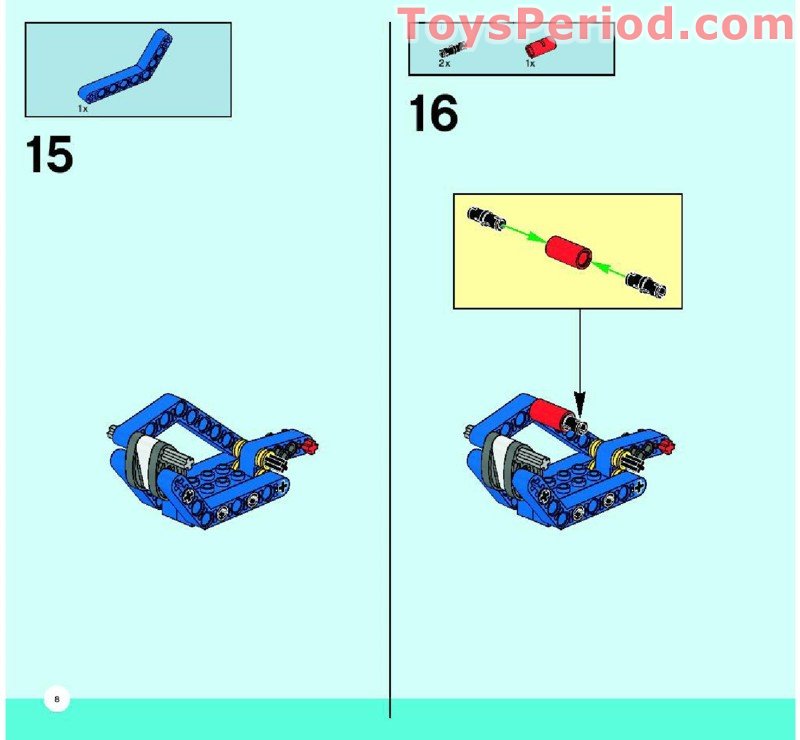 LEGO 9686-1 Simple and Motorized Mechanisms Base Set Instructions and ...
