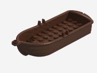 LEGO Sets with Part 2551 Boat 5 x 14 x 2, with Oarlocks 14 x 5 x 2