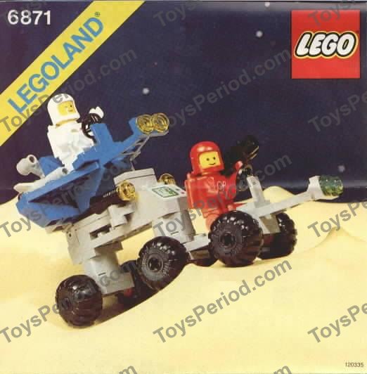 LEGO 6871 Star-Patrol Launcher Instructions and Parts List
