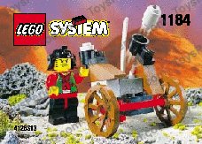 LEGO 1184 Ninja Blaster Instructions and Parts List