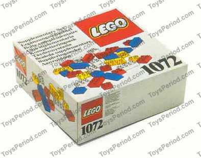 LEGO 1072 Supplementary LEGO Set Parts List