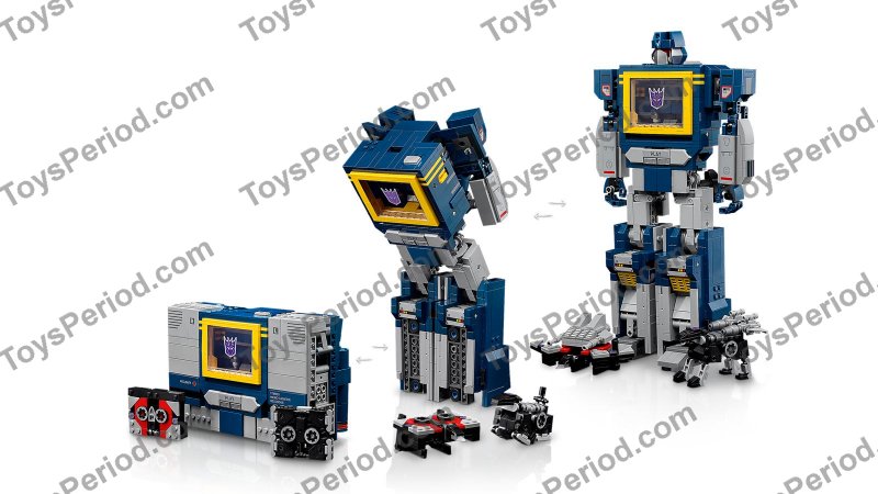 LEGO 10358 Soundwave Set Parts List