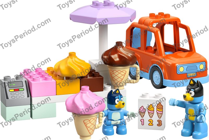 LEGO 10458 Ice Cream Trip with Bluey Set from 2025 | LEGO Reference