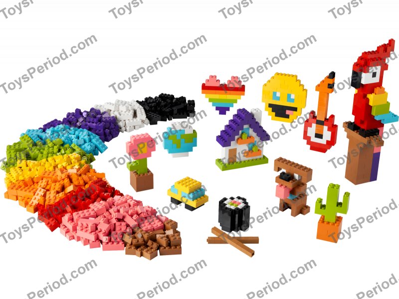 LEGO 11030 Lots of Bricks Set Parts List