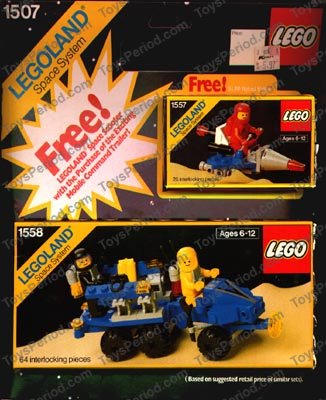 LEGO 1507 Space Value Pack Set Parts List