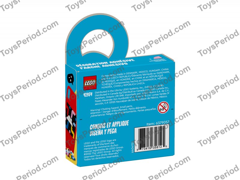 LEGO 41954 Adhesive Patch Set Parts List
