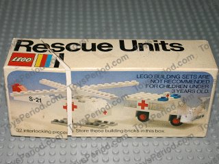 LEGO 460-1 Rescue Units Instructions and Parts List