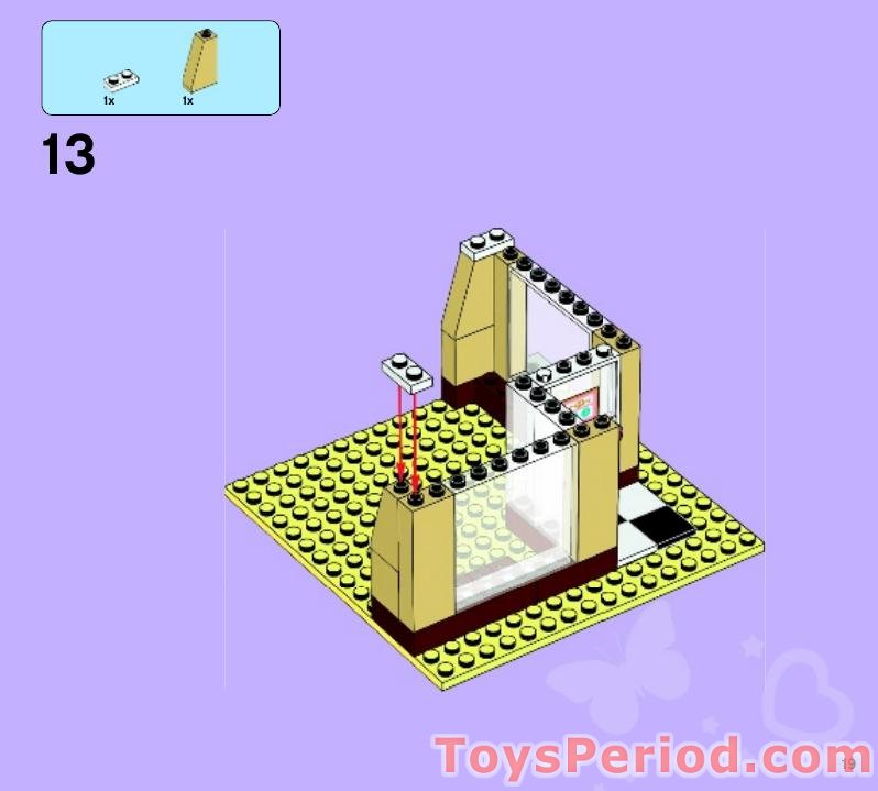 LEGO 41006 Downtown Bakery Instructions and Parts List