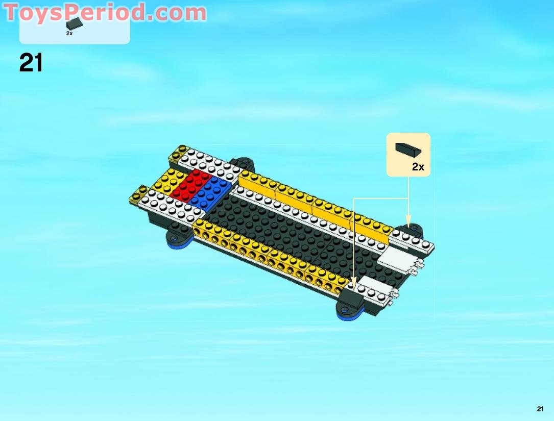 LEGO 4439 Heavy-Duty Helicopter Instructions and Parts List