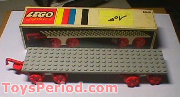 LEGO 153 Large Train Wagon Instructions and Parts List