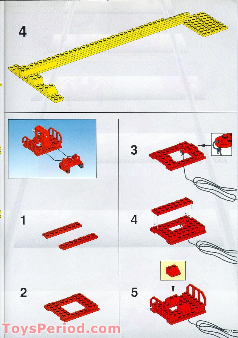 LEGO 4555 Cargo Station Set Parts Inventory and Instructions - LEGO ...