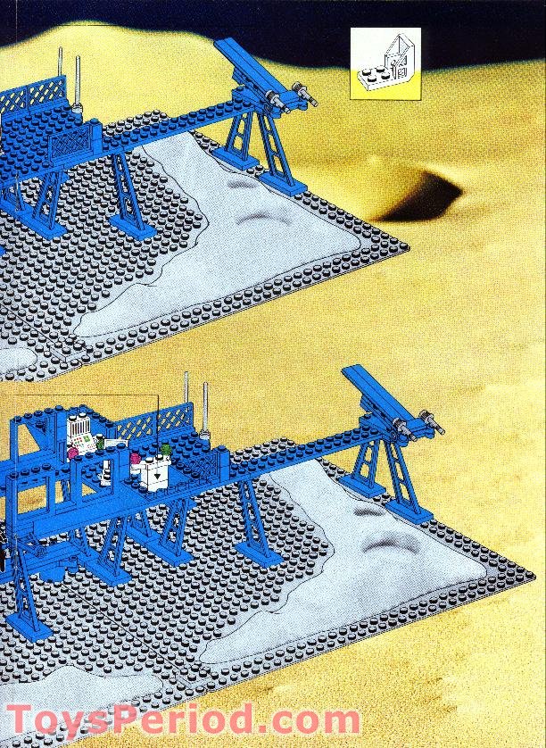 LEGO 6971 Inter-Galactic Command Base Instructions and Parts List