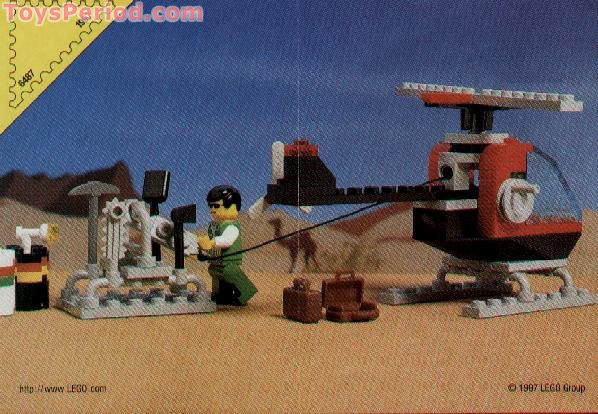 LEGO 6487 Mountain Rescue Instructions and Parts List