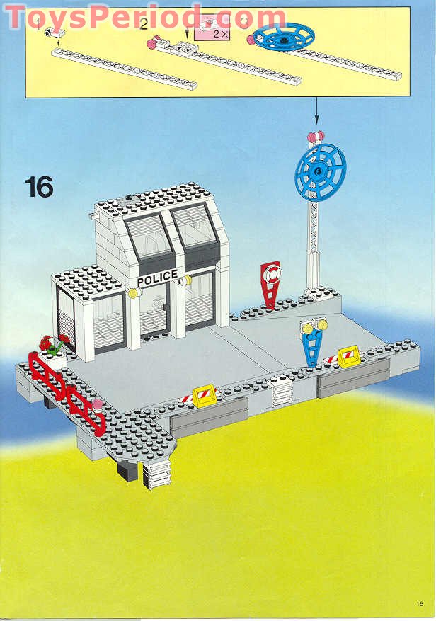 LEGO 6540 Pier Police Instructions and Parts List