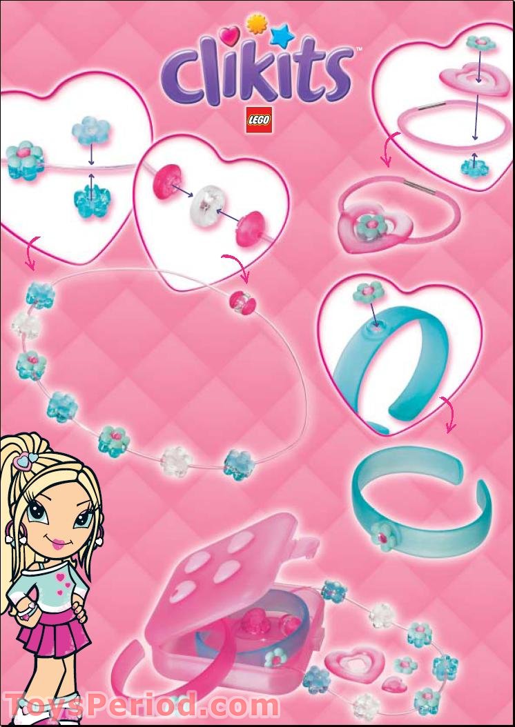 LEGO 7514 Sweet Dreamy Jewels Instructions, from 2004 | LEGO Reference