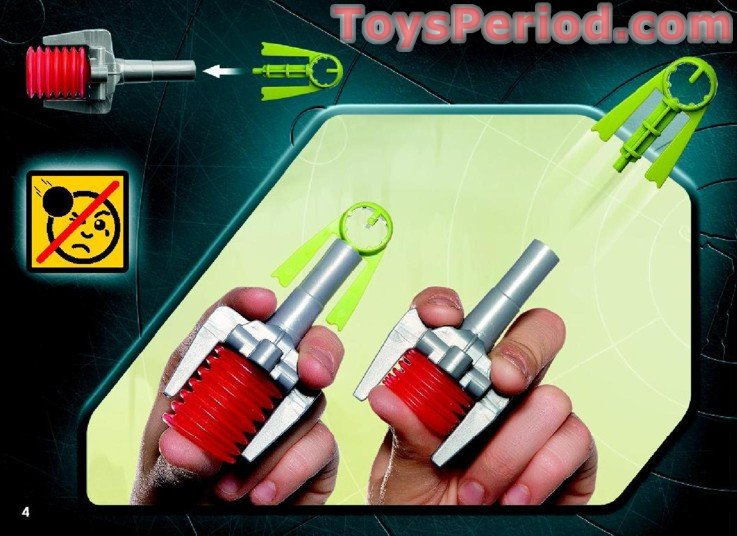 LEGO 8695 Gorast Instructions and Parts List