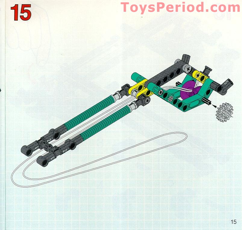 LEGO 8202 Bungee Chopper Instructions and Parts List