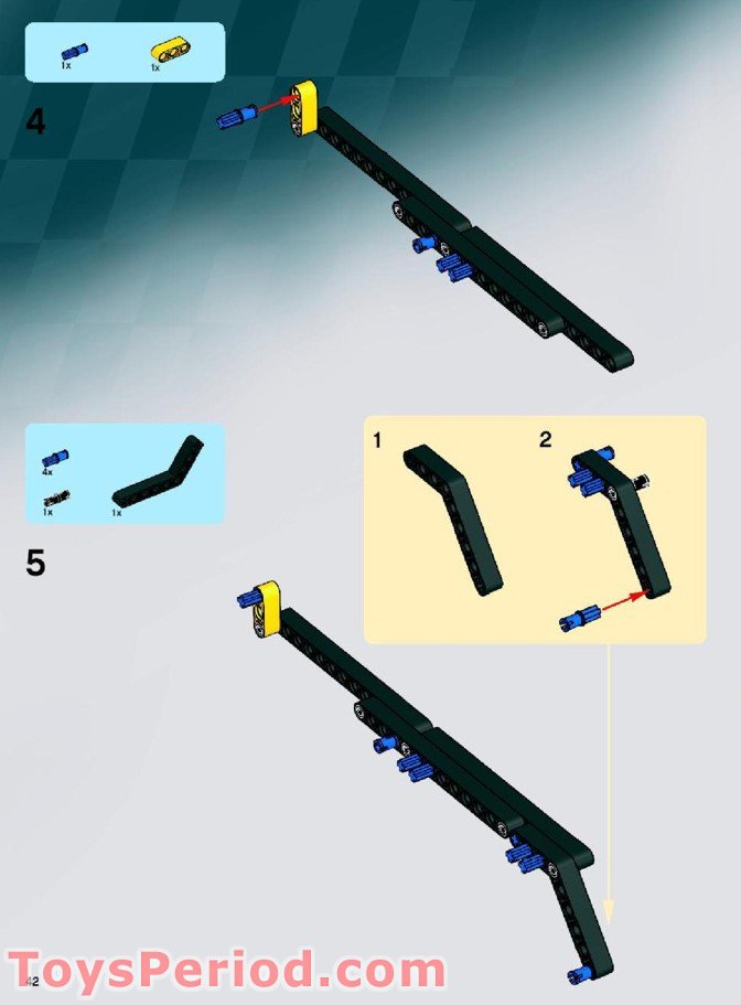 LEGO 8496 Desert Hammer Instructions and Parts List