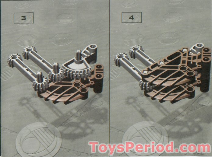 LEGO 8577 Pahrak-Kal Instructions and Parts List