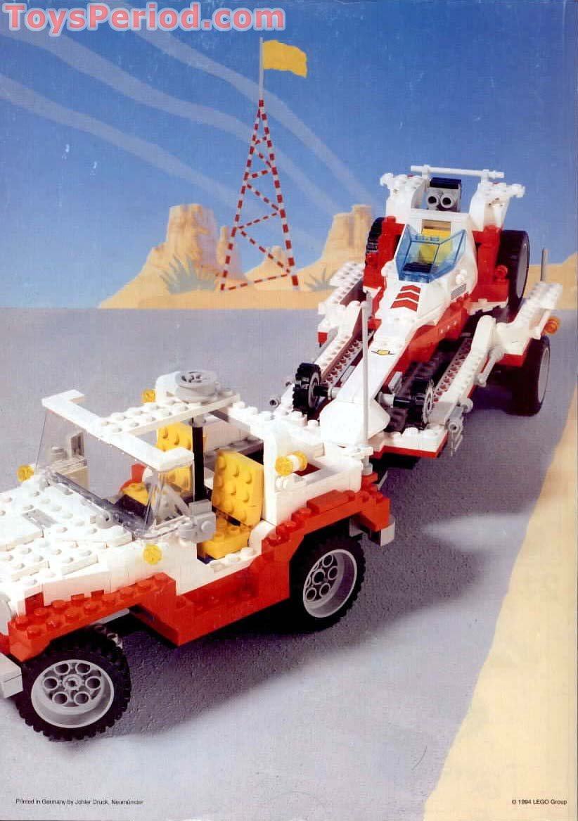 LEGO 5591 Mach II Red Bird Rig Instructions and Parts List