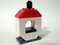 LEGO 7724-13 Advent Calendar 2008, City (Day 12) Oven Set Parts List