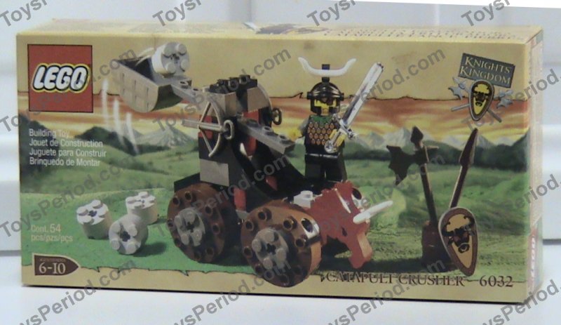 LEGO 6032 Catapault Crusher Instructions and Parts List