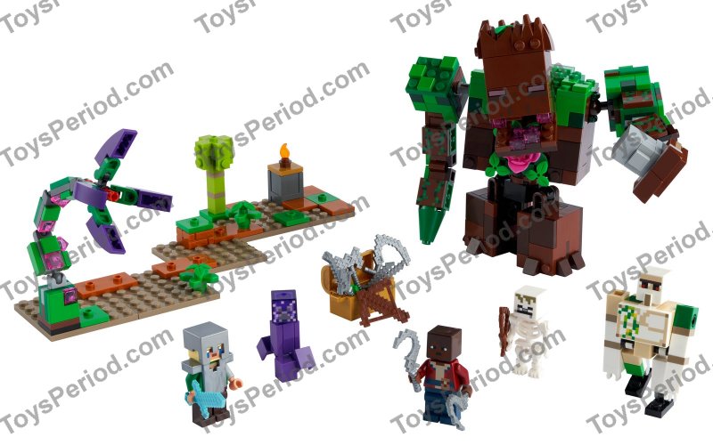 LEGO 21176 The Jungle Abomination Set Parts List