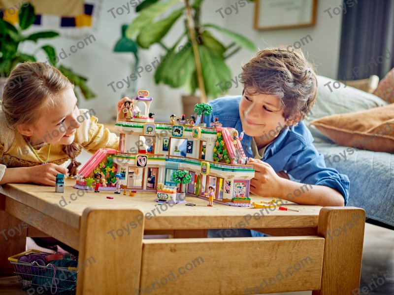 LEGO 42604 Heartlake City Shopping Mall Set Parts List